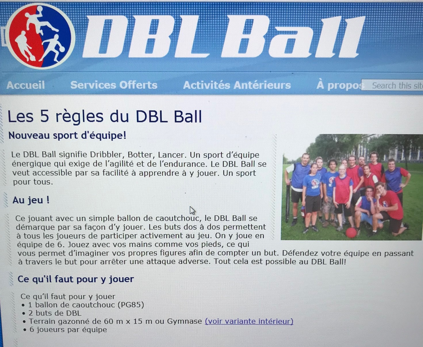 DBL Ball