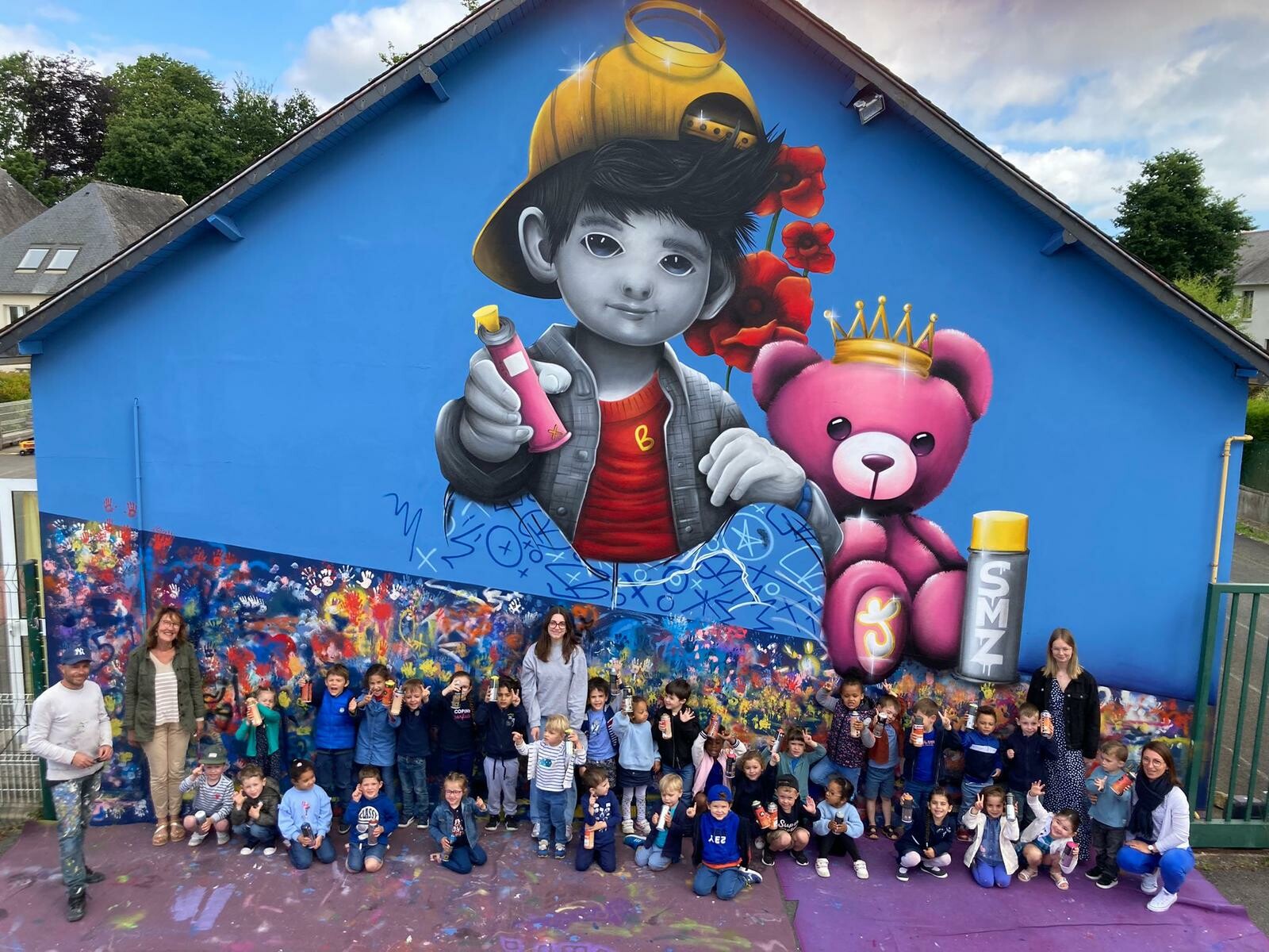 Le street-art à l'école